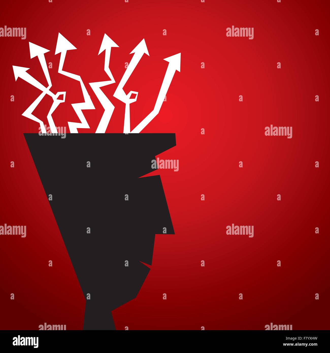 Move head Stock Vector Images - Alamy