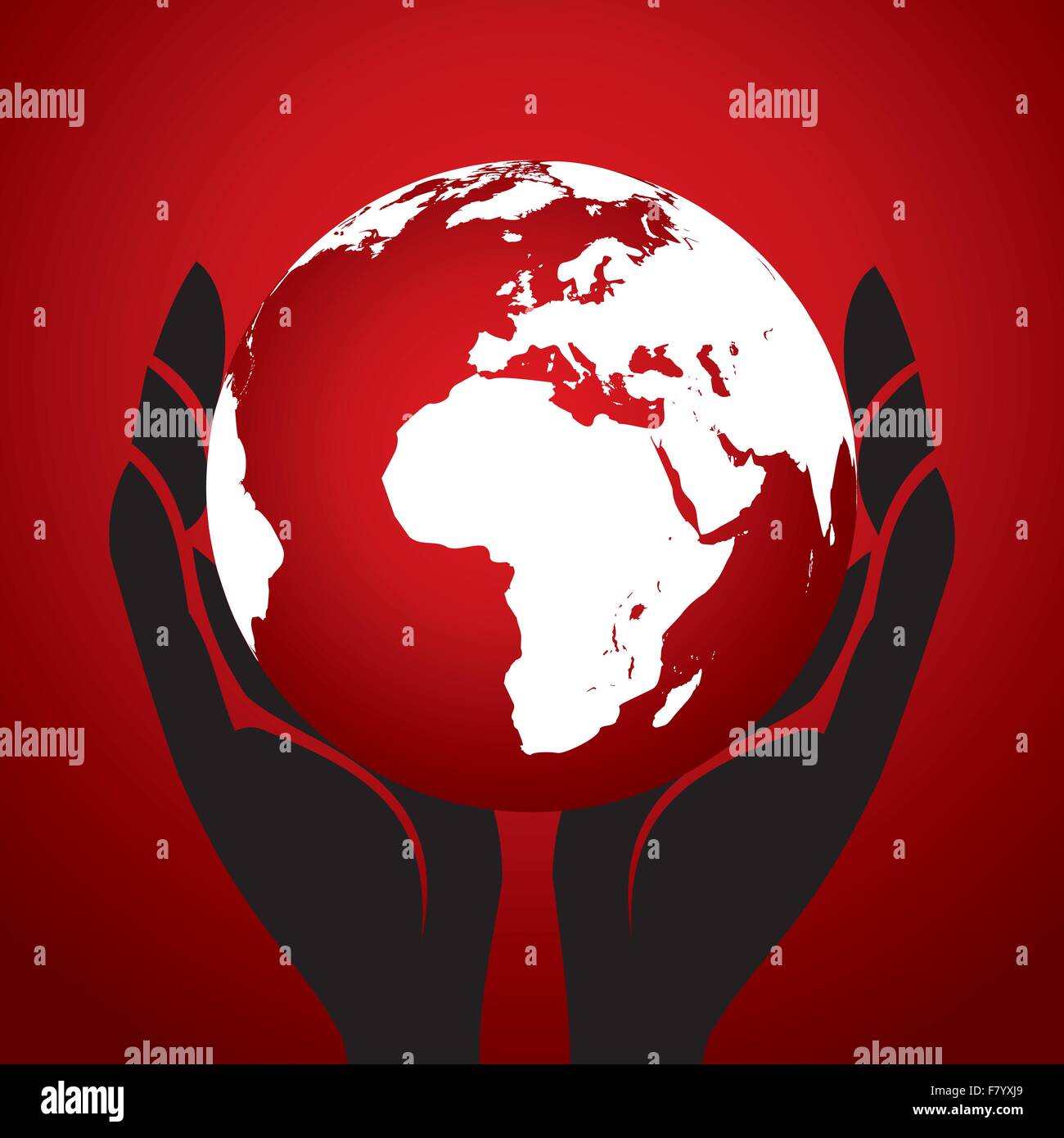 Baby old man hand Stock Vector Images - Alamy