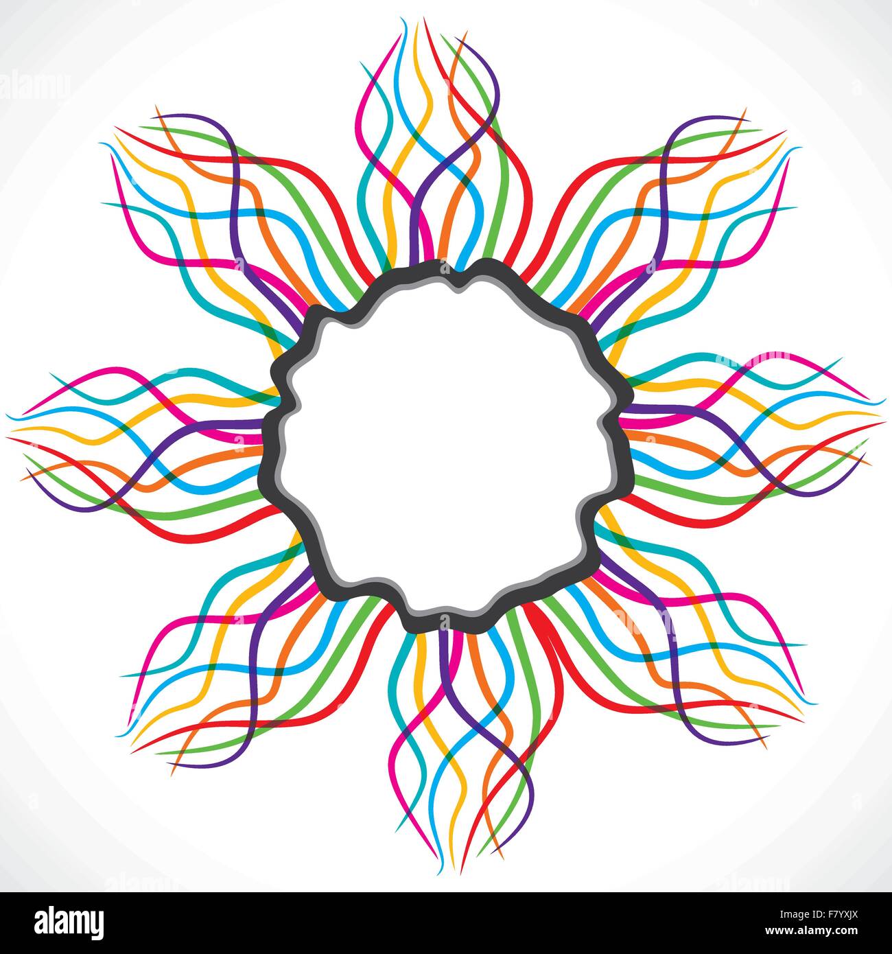 Abstract red corporate wavy background Stock Vector Images - Alamy