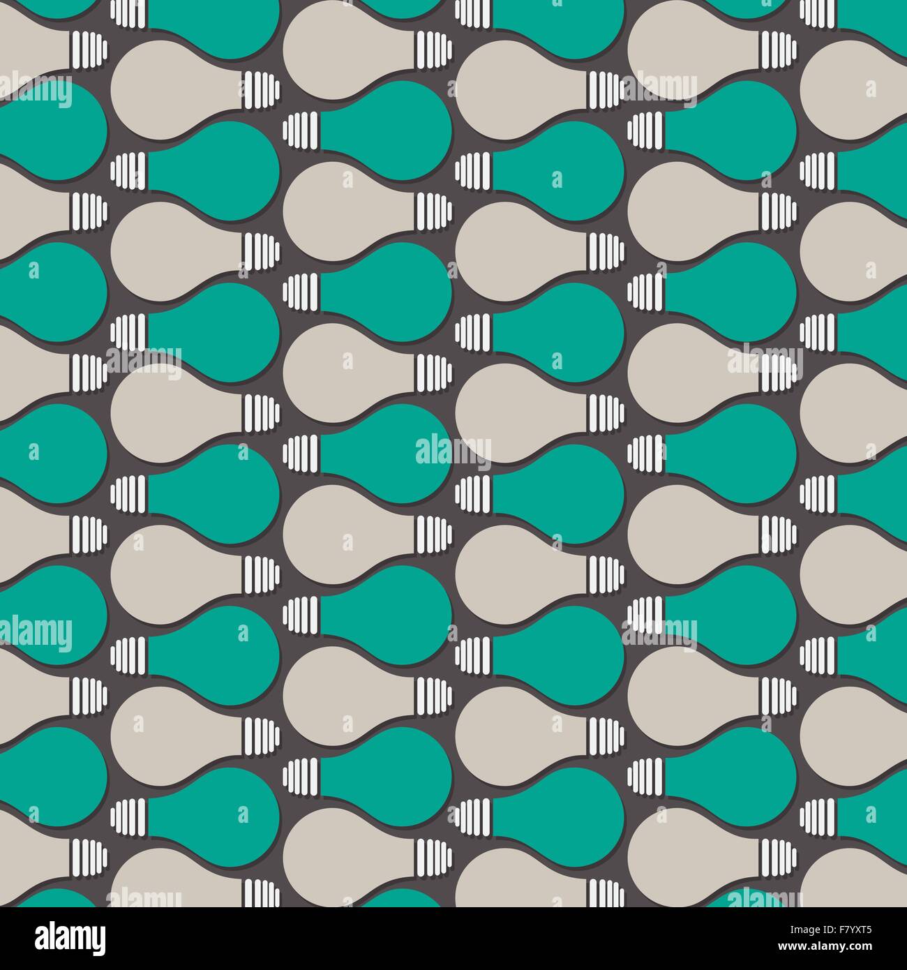 retro bulb pattern background stock vector Stock Vector Image & Art - Alamy