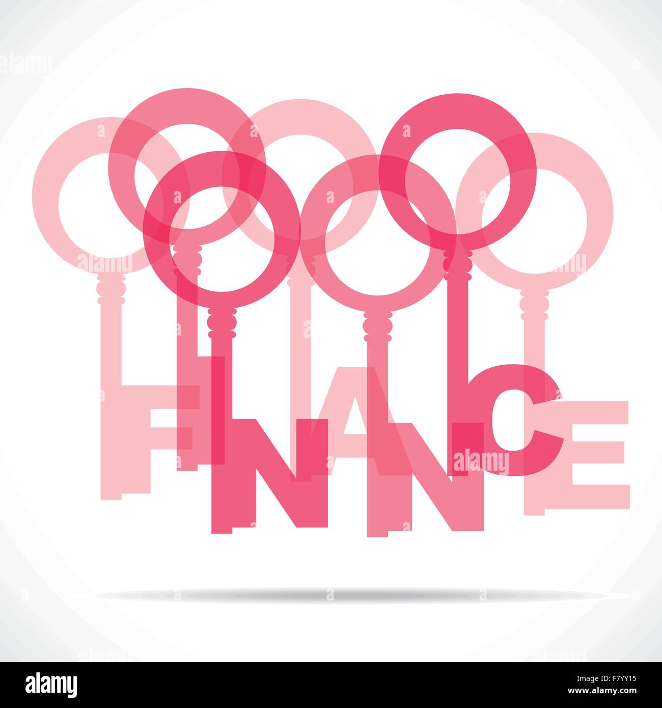 pink color finance word key Stock Vector Image & Art - Alamy