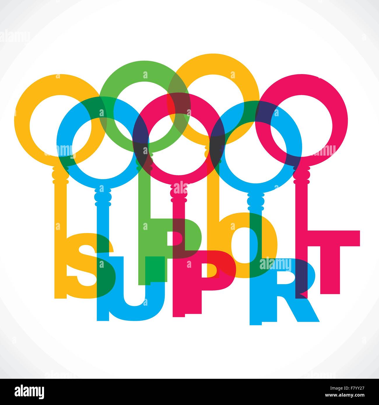 Word key keyboard Stock Vector Images - Alamy