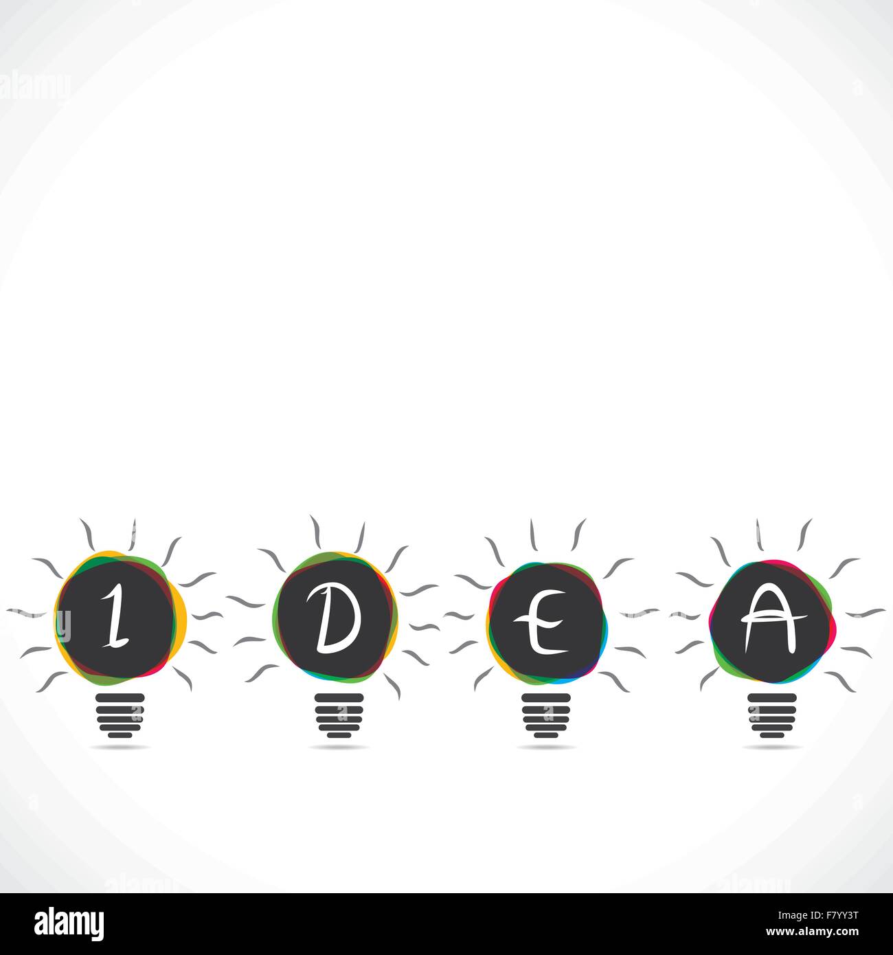 idea text with abstract balloon Stock Vector Image & Art - Alamy