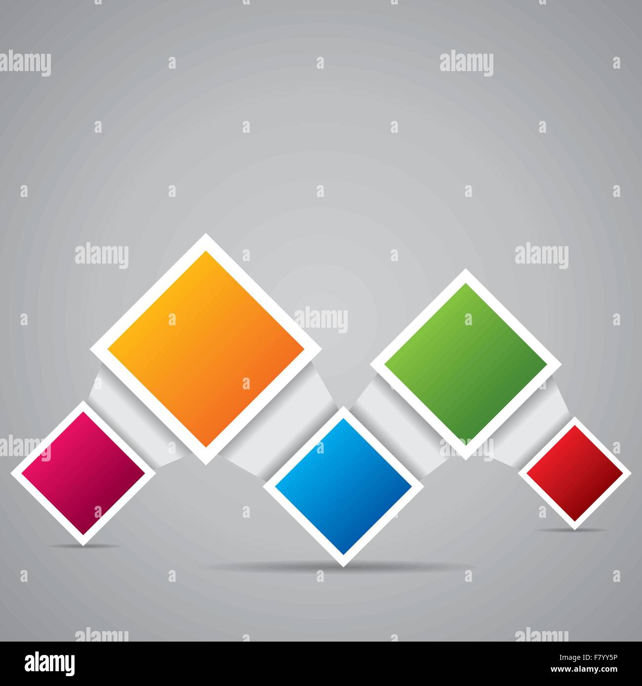 colorful square infographics Stock Vector Image & Art - Alamy