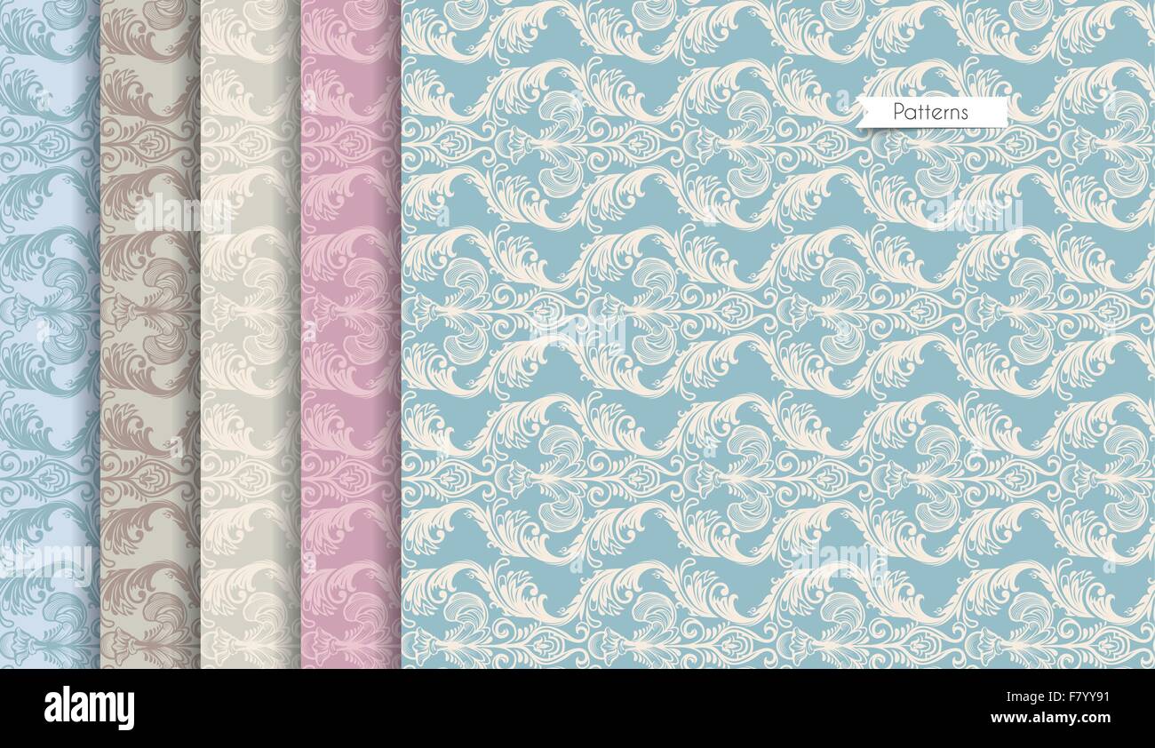 Color Seamless pattern Stock Vector Image & Art - Alamy