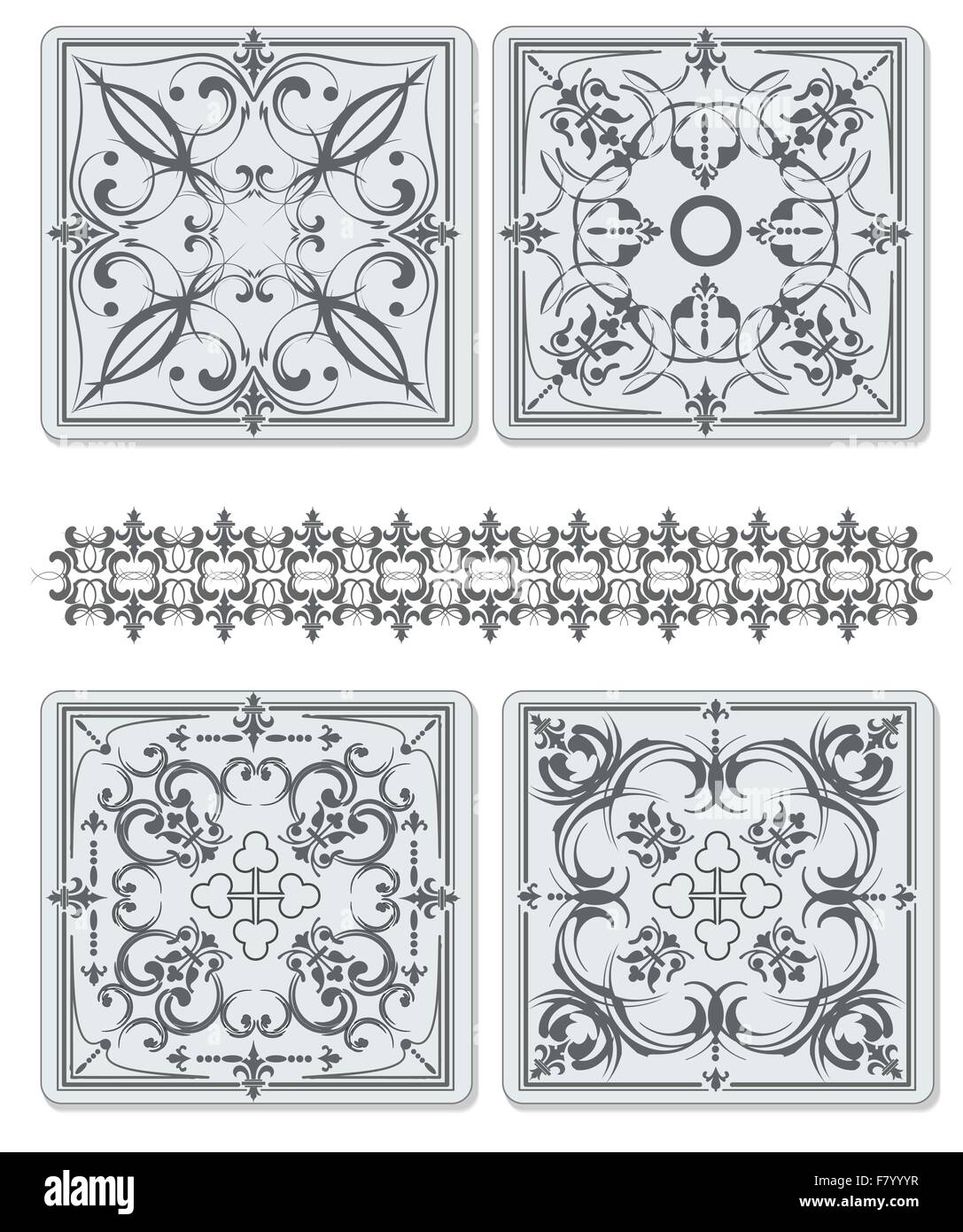 Decorative partition wall Cut Out Stock Images & Pictures - Alamy