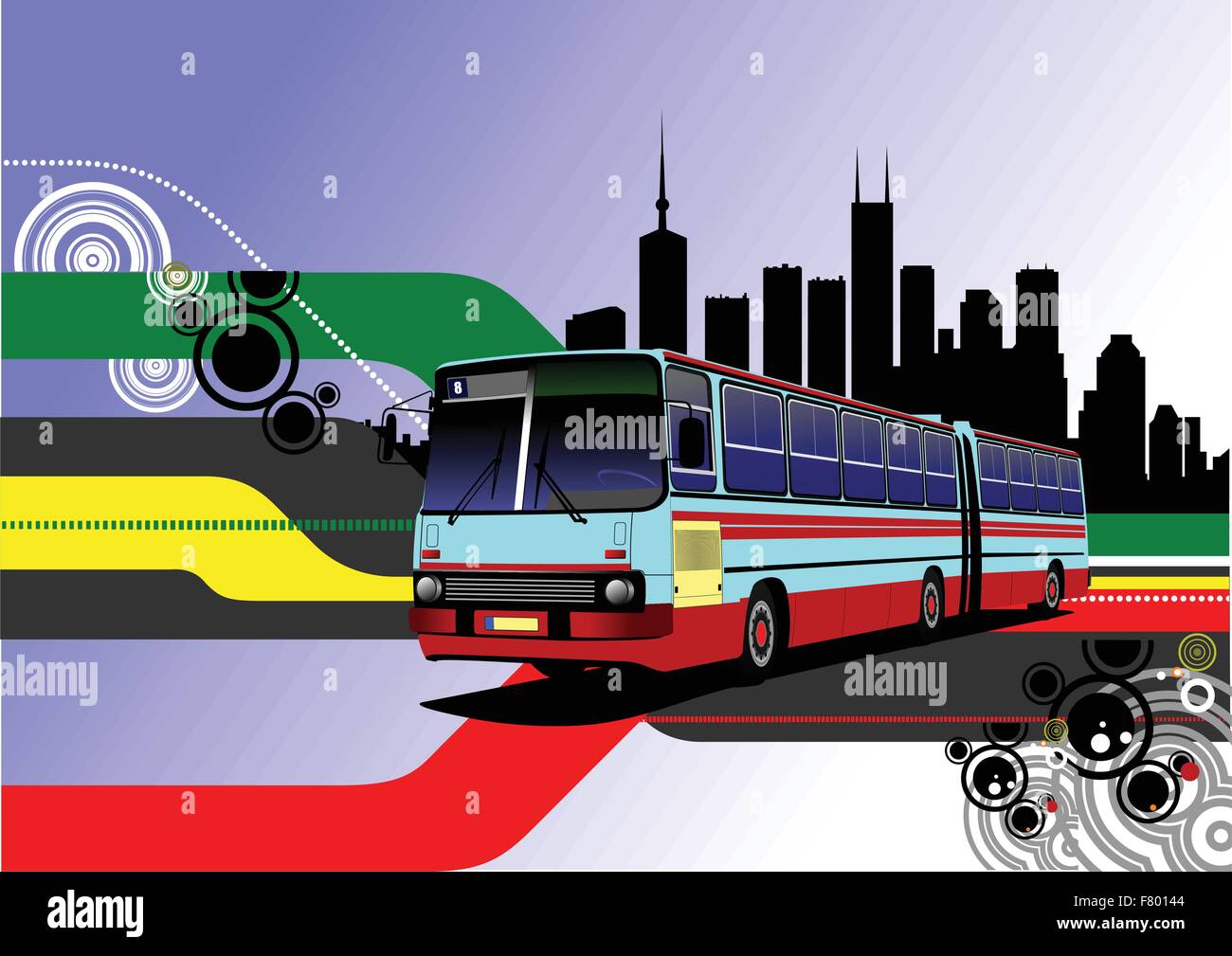 Panorama route Stock Vector Images - Alamy