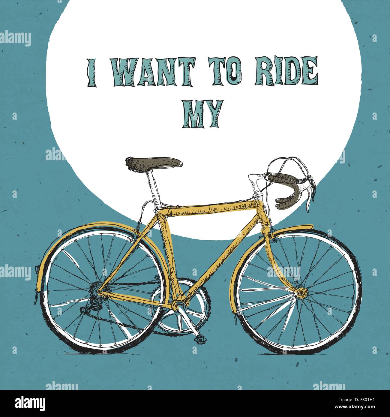 Vintage posters cycle Stock Vector Images - Alamy