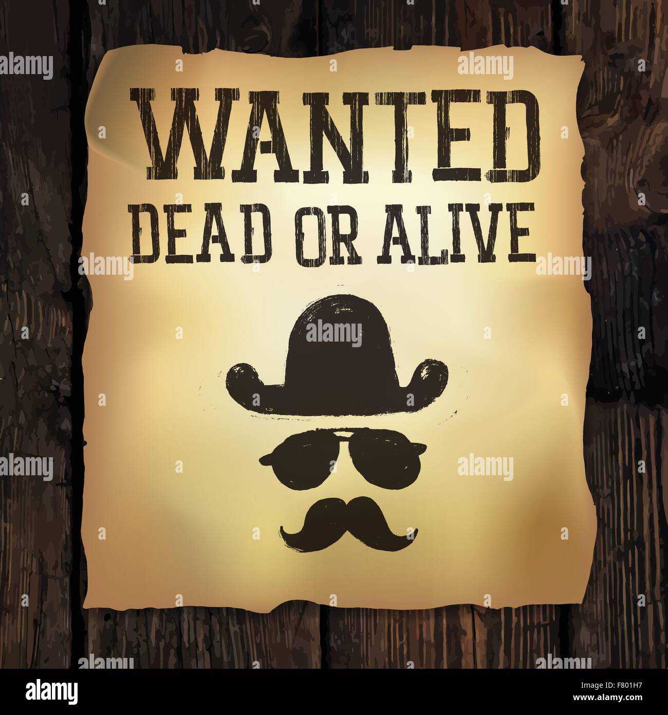Antique wanted poster hi-res stock photography and images - Alamy