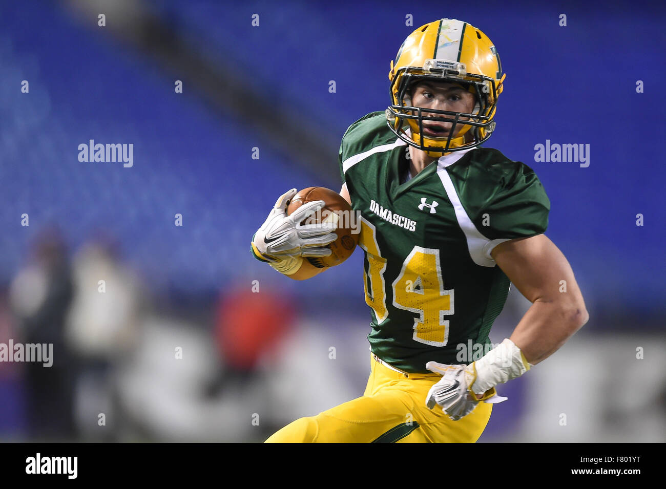 Baltimore, MD, USA. 03rd Dec, 2015. Damascus running back Jake Funk (34 ...