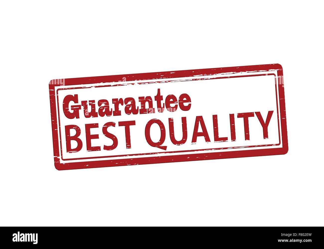 Best quality guarantee Stock Vector Image & Art - Alamy
