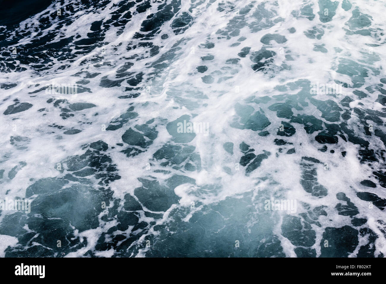 detail of the turbulent deep ocean water surface Stock Photo - Alamy