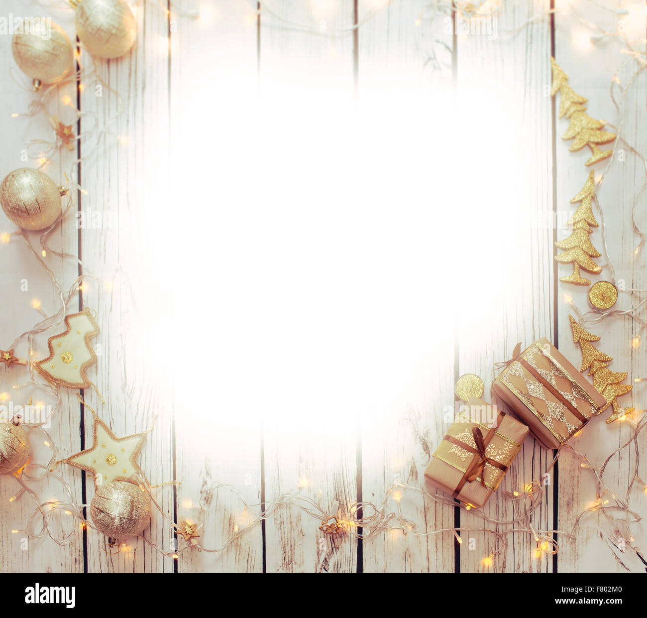 Christmas background frame Stock Photo - Alamy