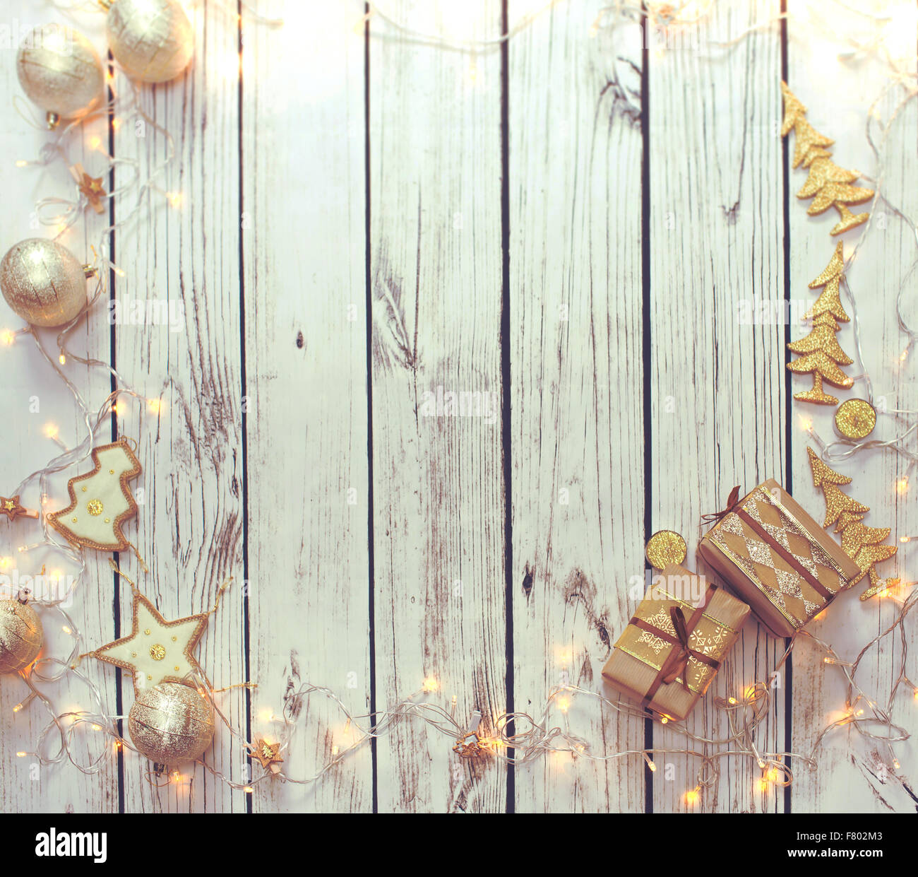 Christmas background frame Stock Photo - Alamy