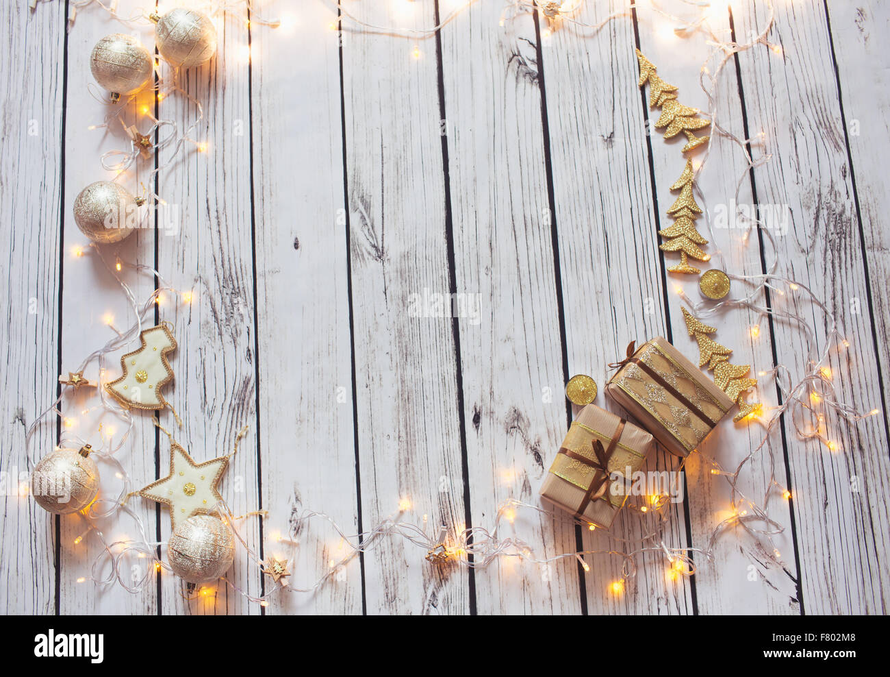 Christmas background frame Stock Photo - Alamy