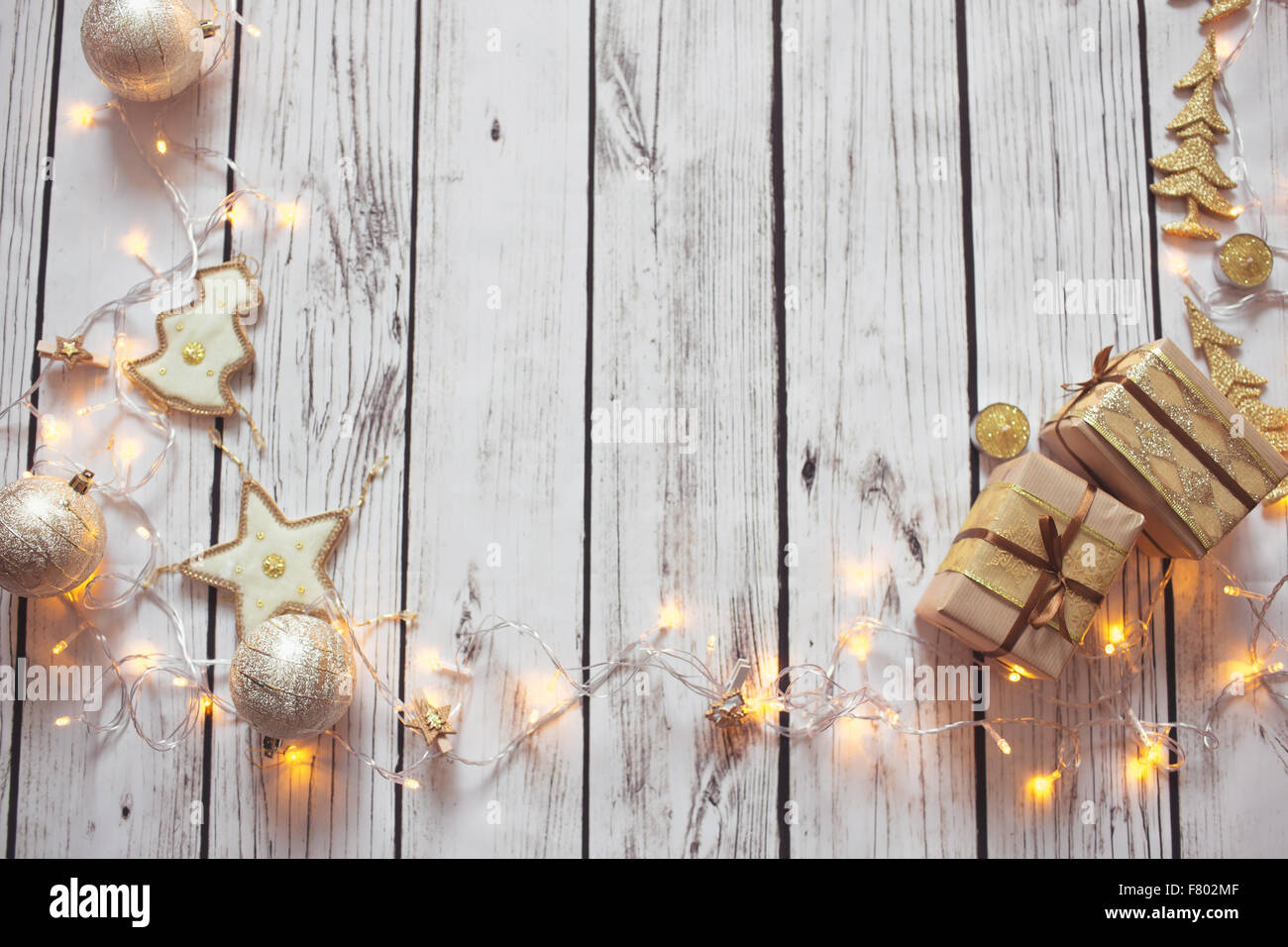 Christmas background frame Stock Photo - Alamy