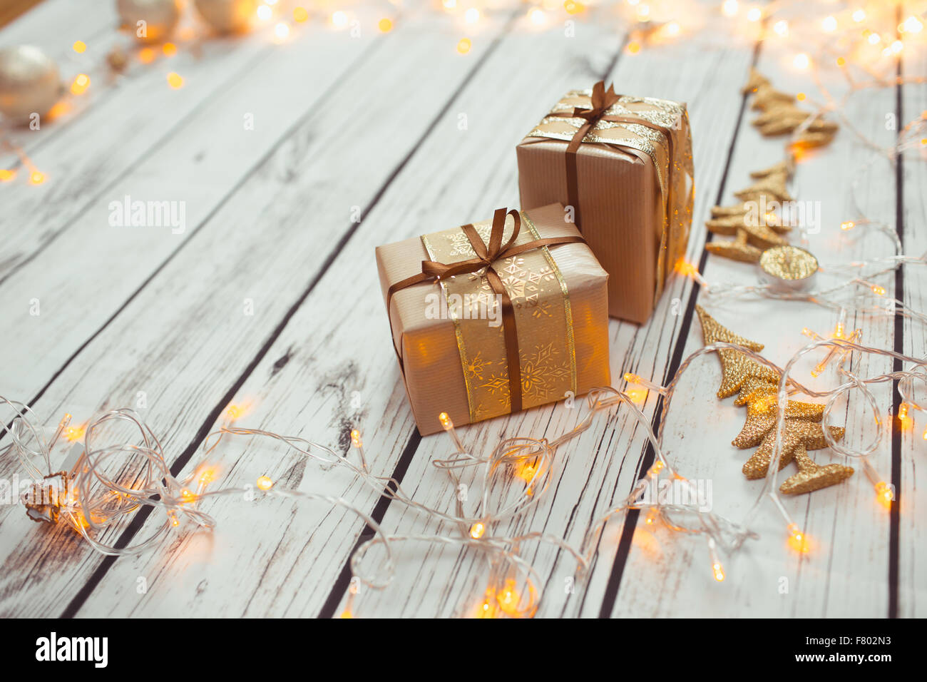 Gift boxes presents card hi-res stock photography and images - Alamy