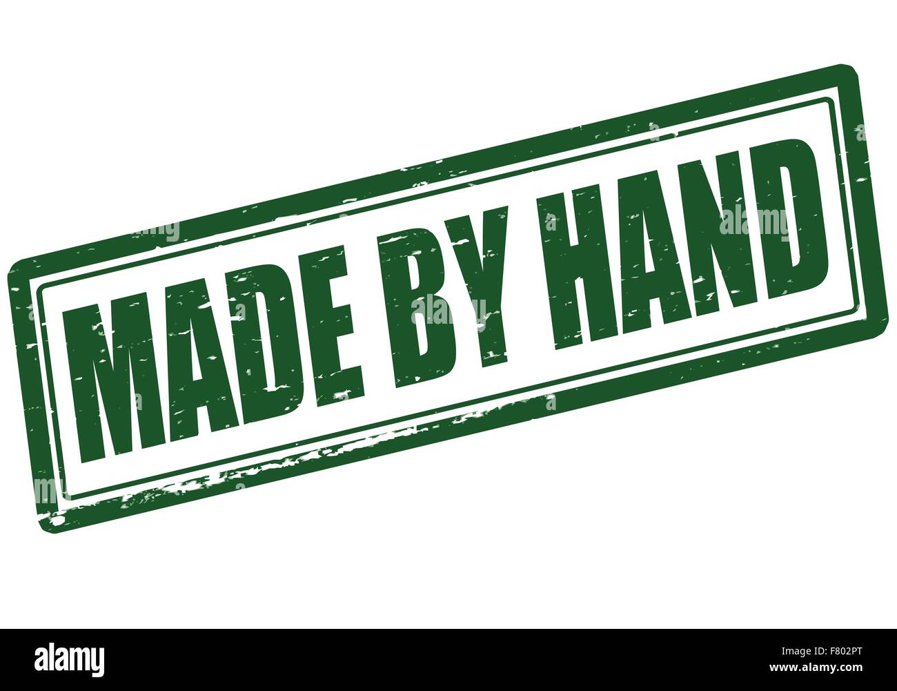 Made by hand Stock Vector Image & Art - Alamy