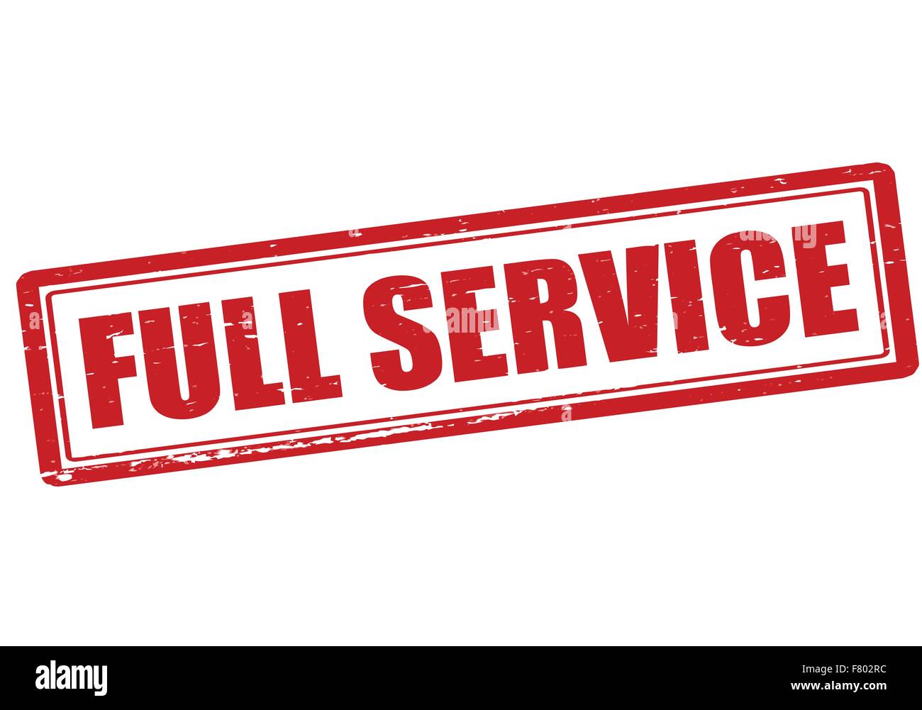 Full service sign Stock Vector Images - Alamy