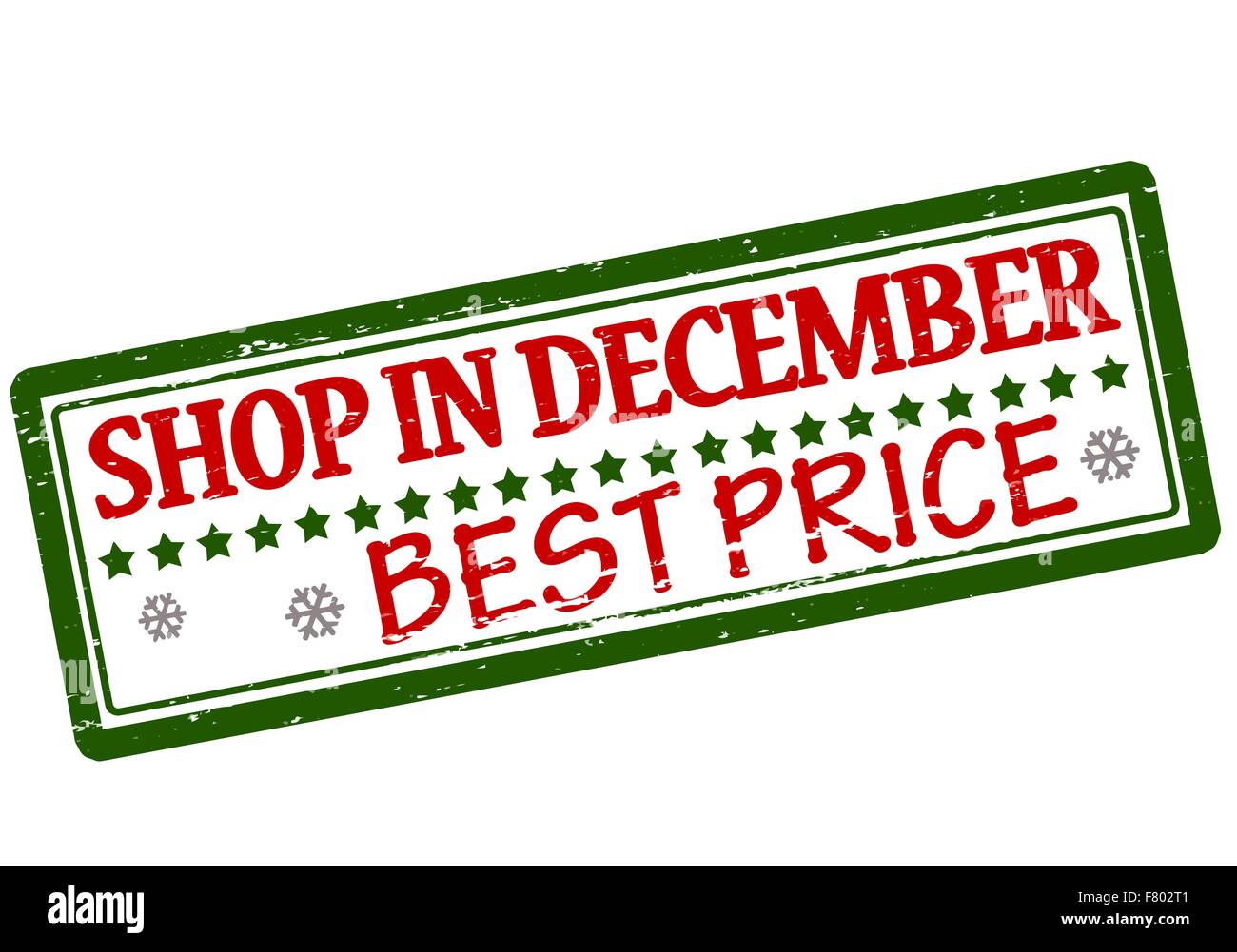 Shop in December Stock Vector Image & Art - Alamy