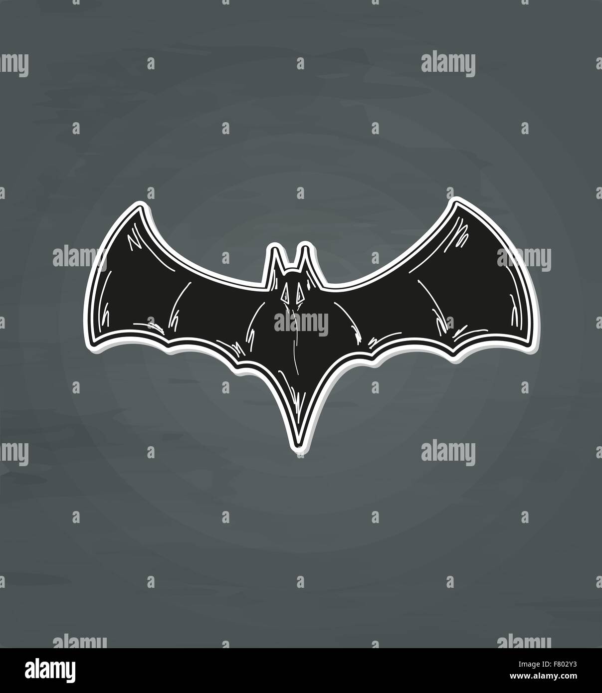 Bat doodle hi-res stock photography and images - Alamy