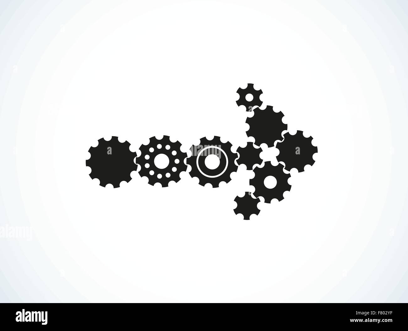 Arrows mechanism Stock Vector Images - Alamy