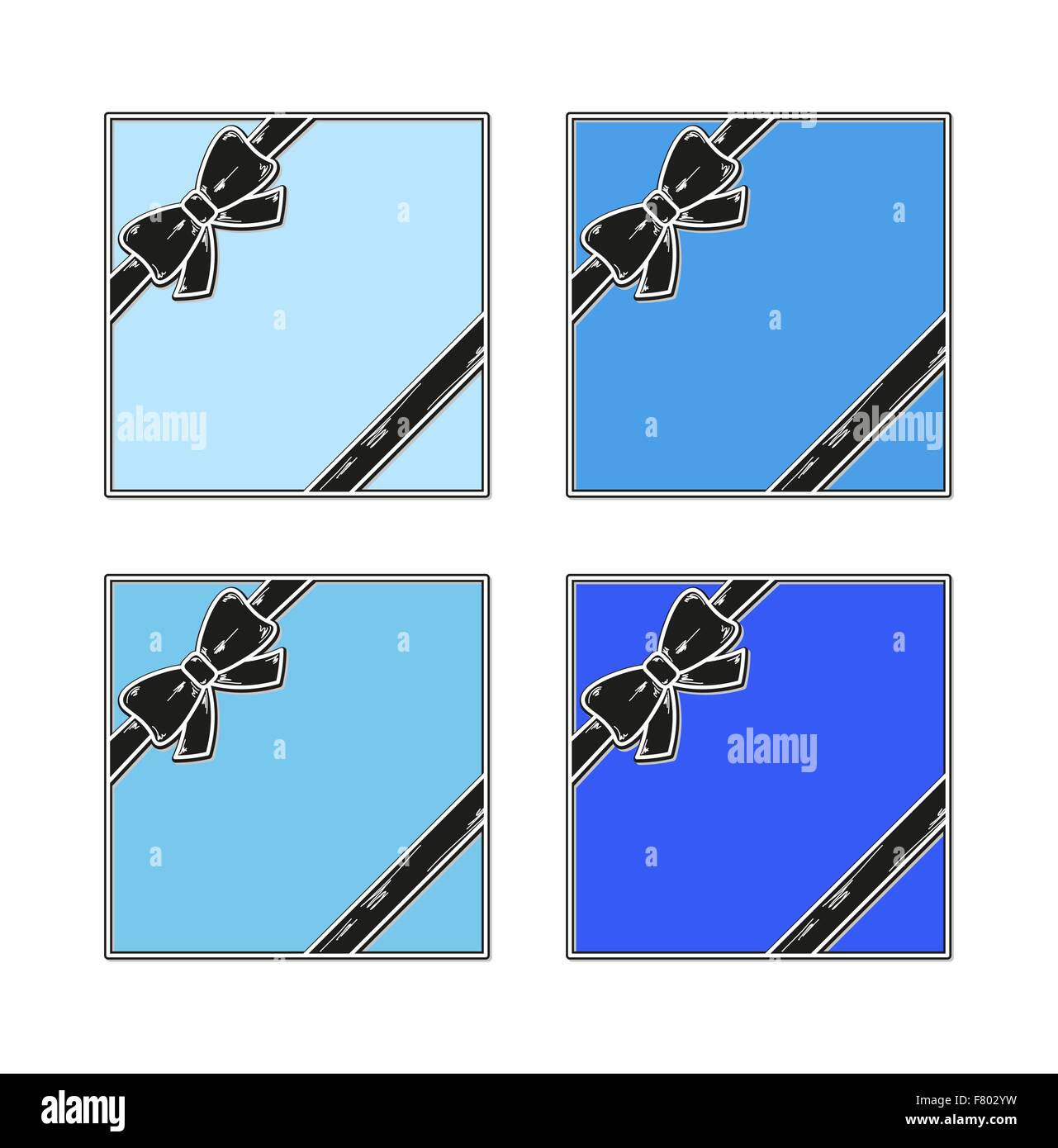 wrapped gift or gift card Stock Vector Image & Art - Alamy