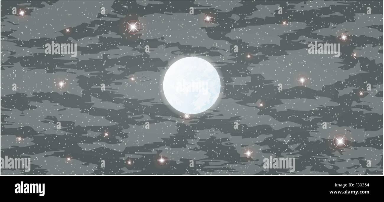 Moon detail Stock Vector Images - Alamy
