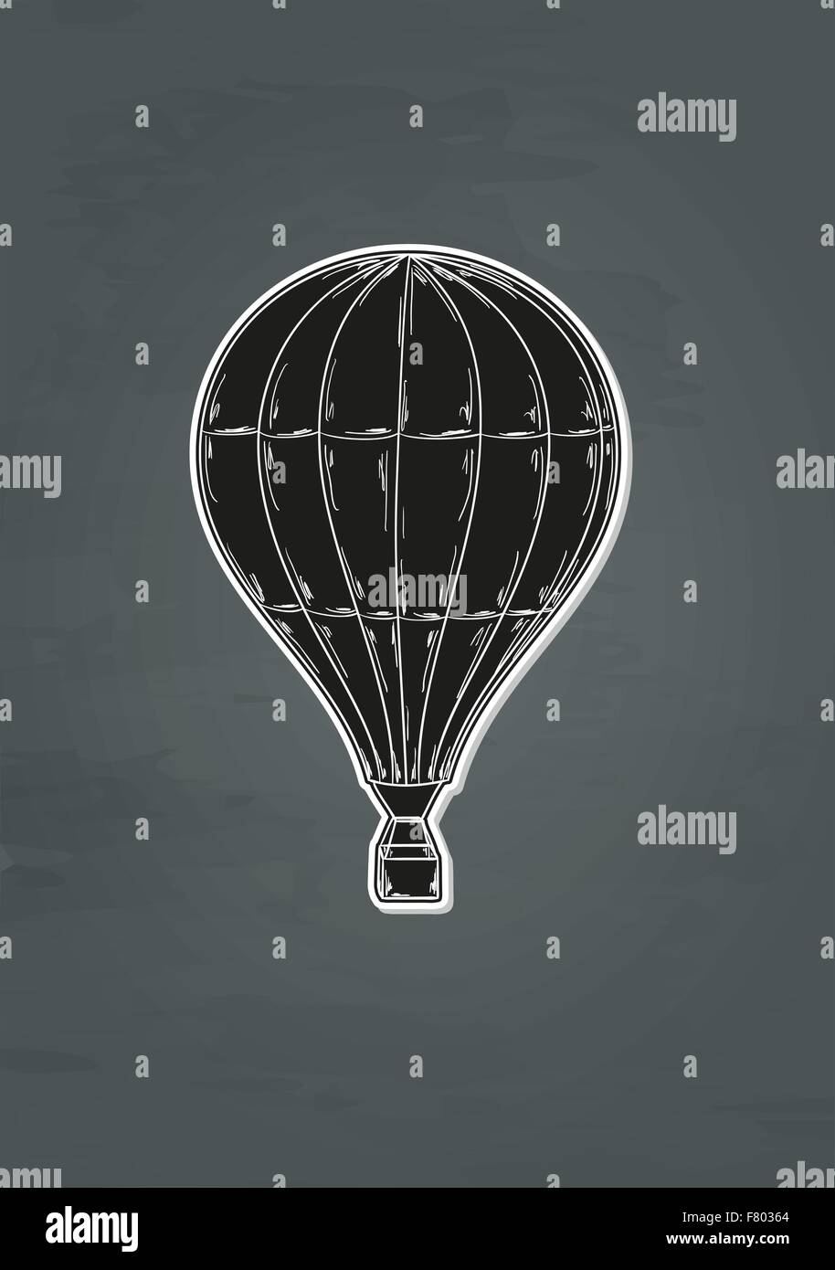 Hot air balloons cartoon Stock Vector Images - Alamy