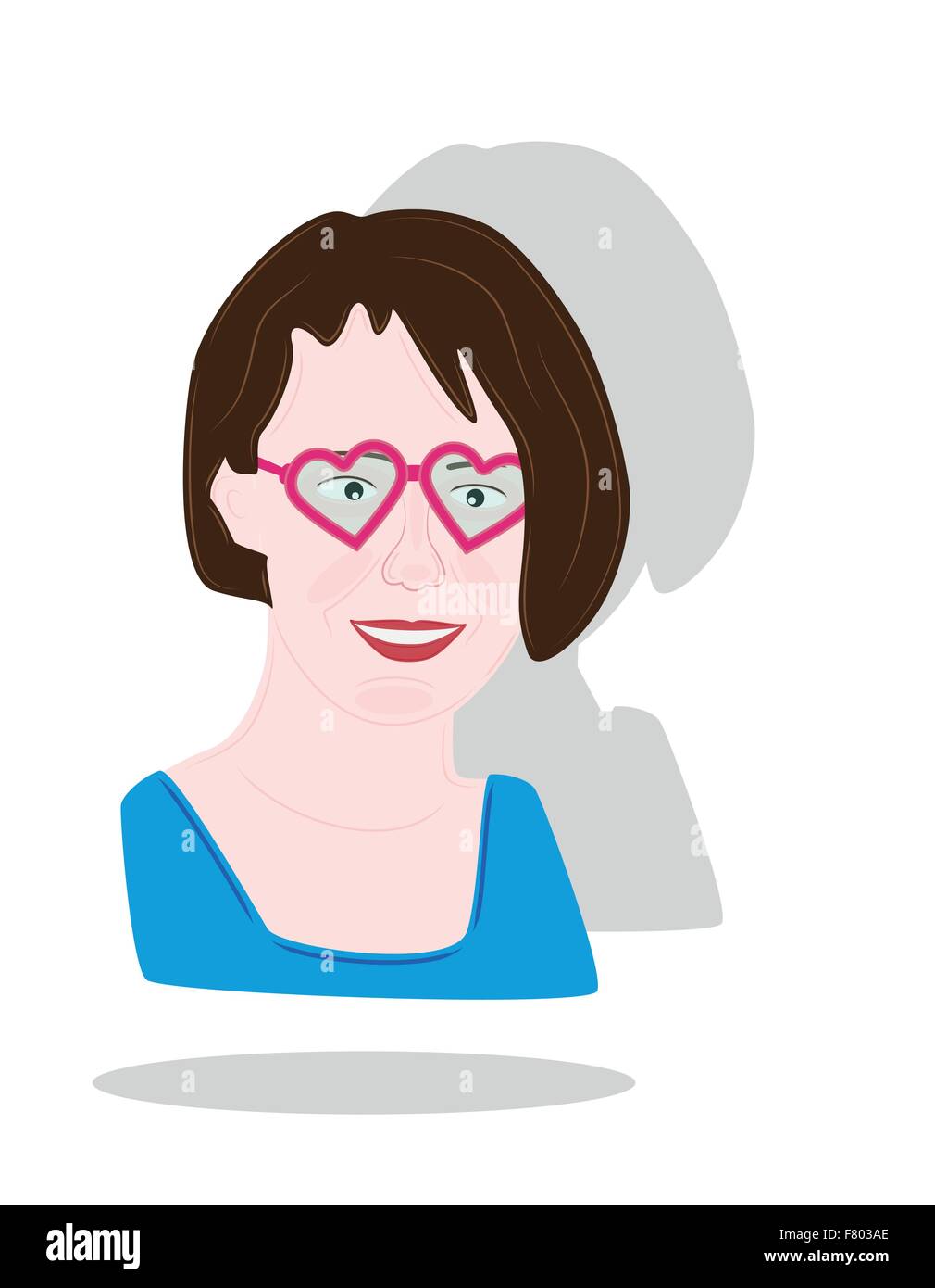 pretty girl with heart glasses Stock Vector Image & Art - Alamy pretty girl with heart glasses Stock Vector Image & Art - Alamy
