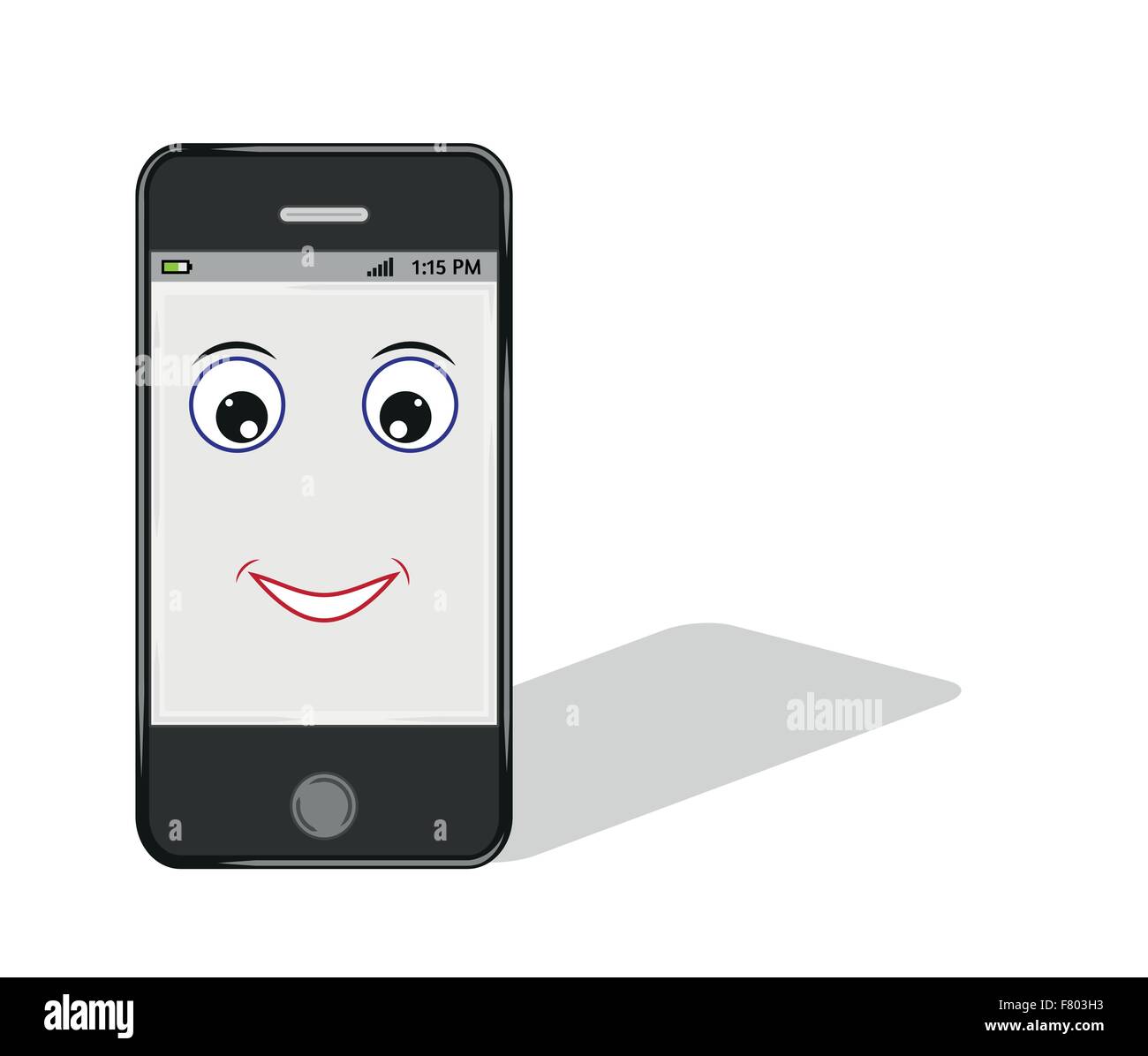 Smile application Stock Vector Images - Alamy