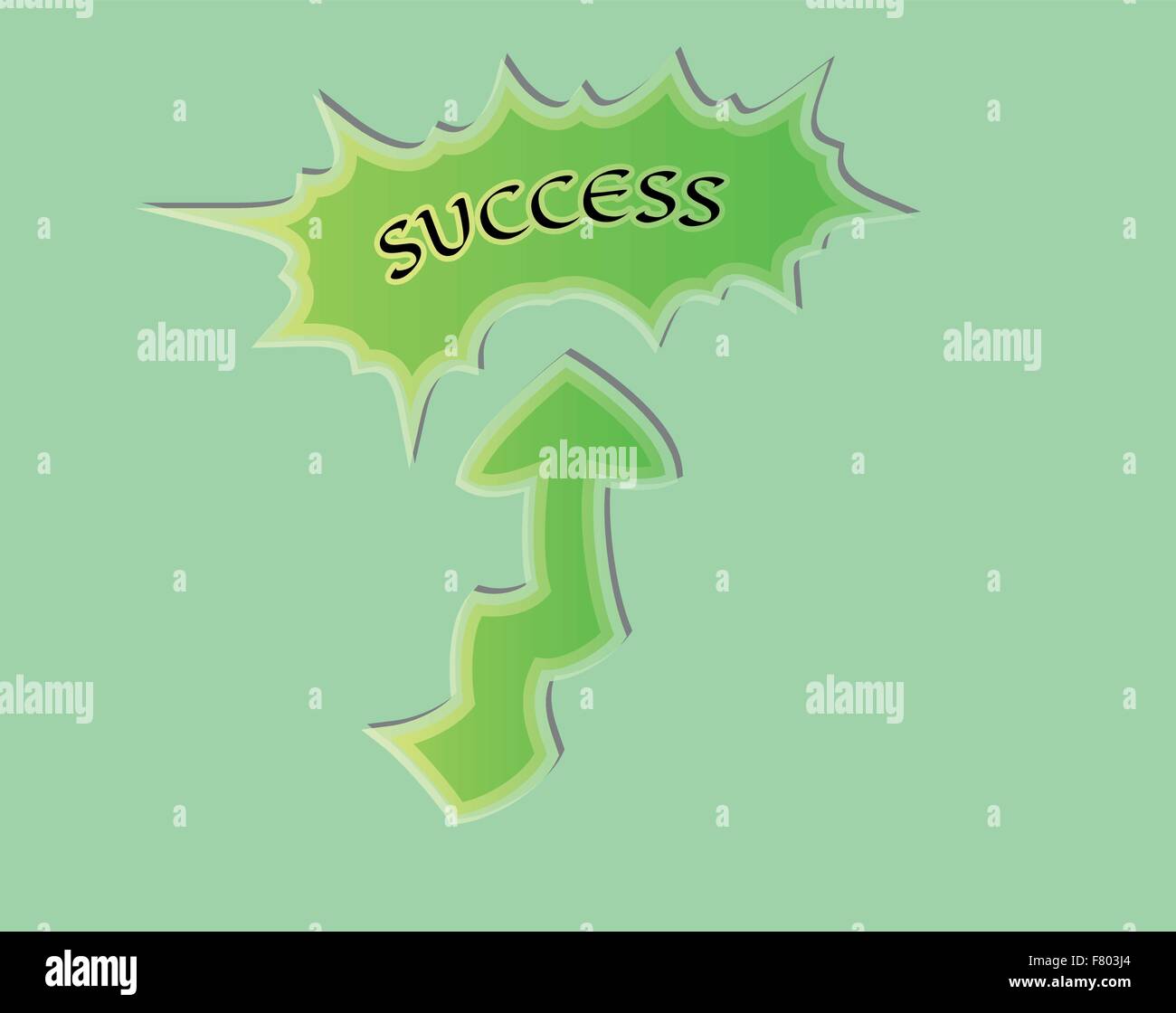 Arrow success Stock Vector Images - Alamy