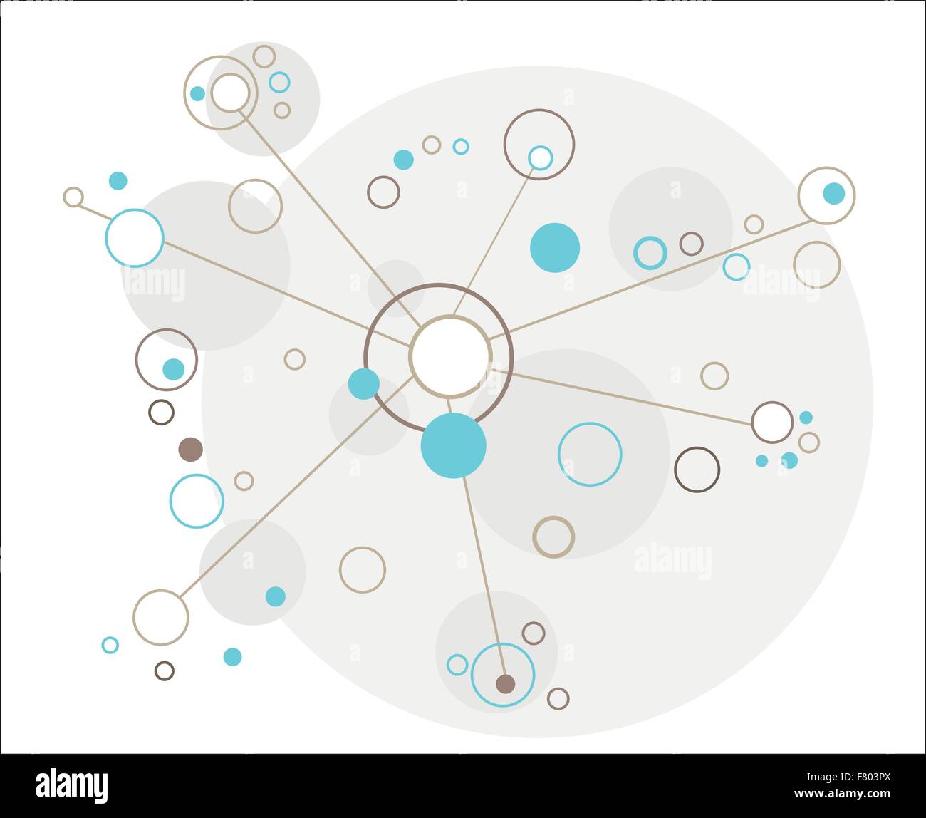 network of the circles Stock Vector Image & Art - Alamy