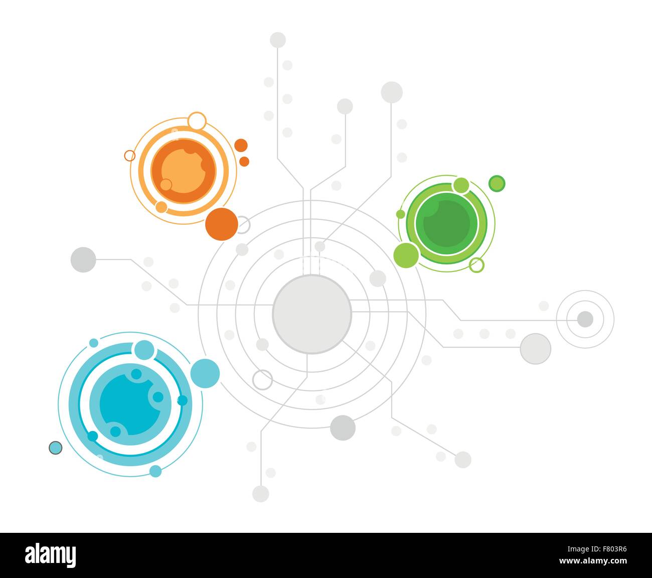 map of the color circles Stock Vector Image & Art - Alamy