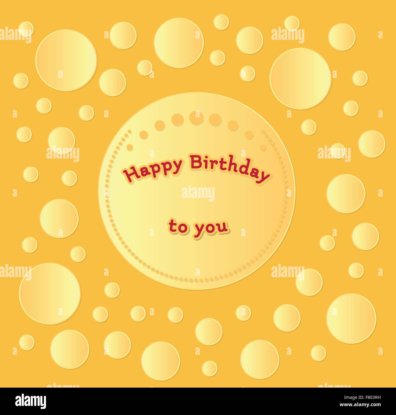 happy birthday card Stock Vector Image & Art - Alamy