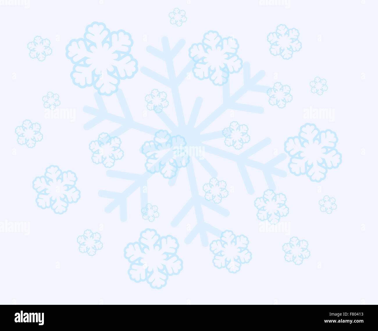 Snow flakes graphic Stock Vector Images - Alamy
