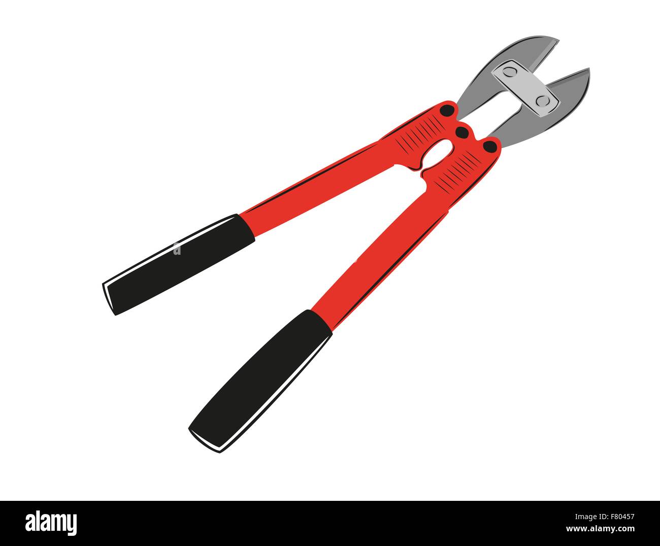Hand and shears Stock Vector Images - Alamy