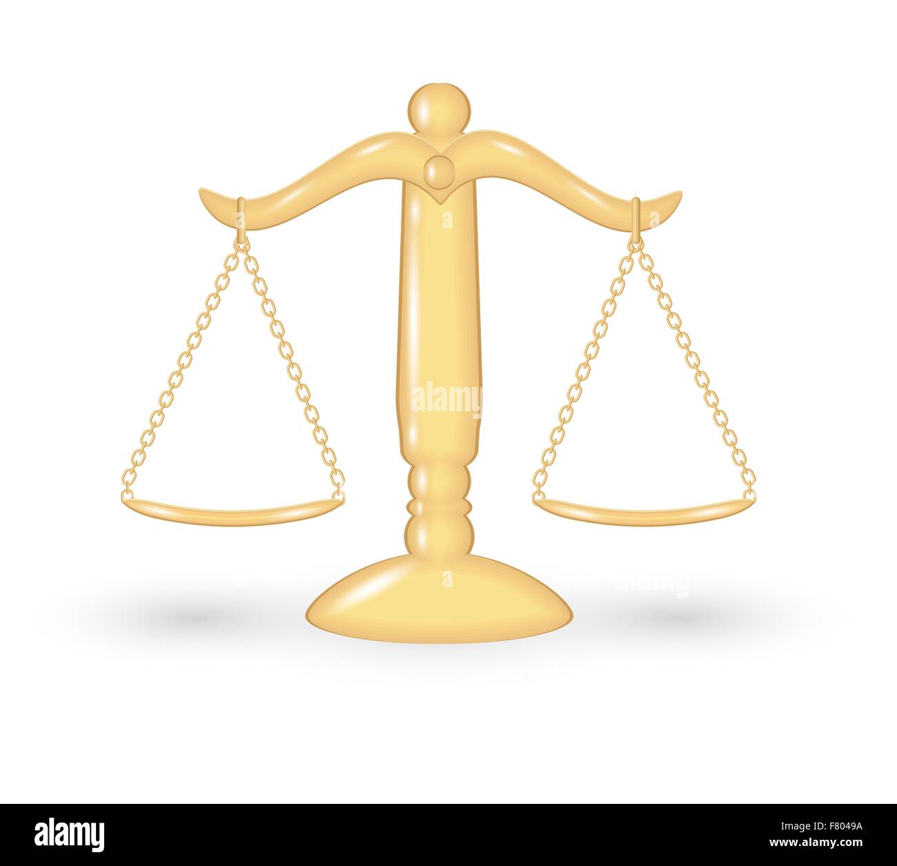Equality concept balance scale Stock Vector Images - Alamy