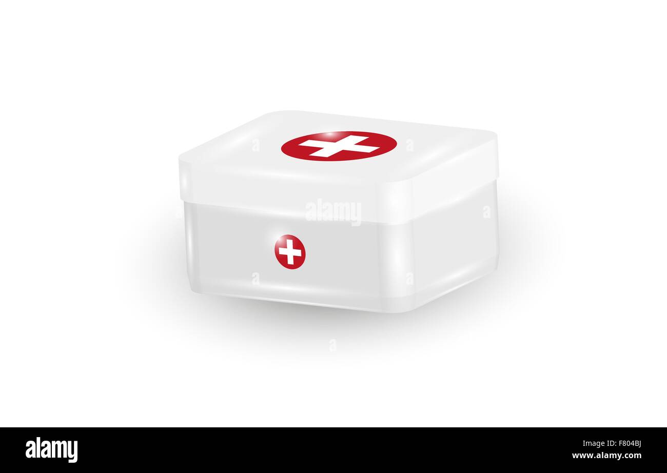 white first aid kit Stock Vector Image & Art - Alamy