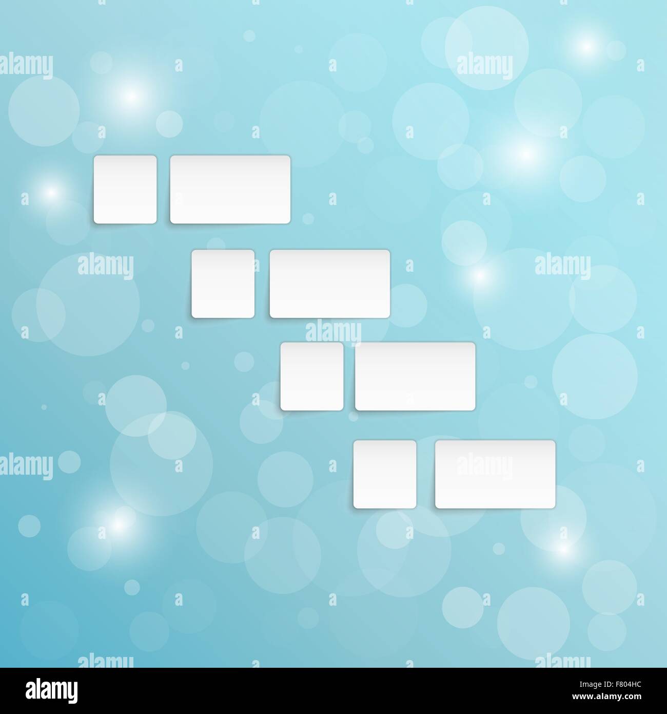 background with blank paper blocks Stock Vector Image & Art - Alamy