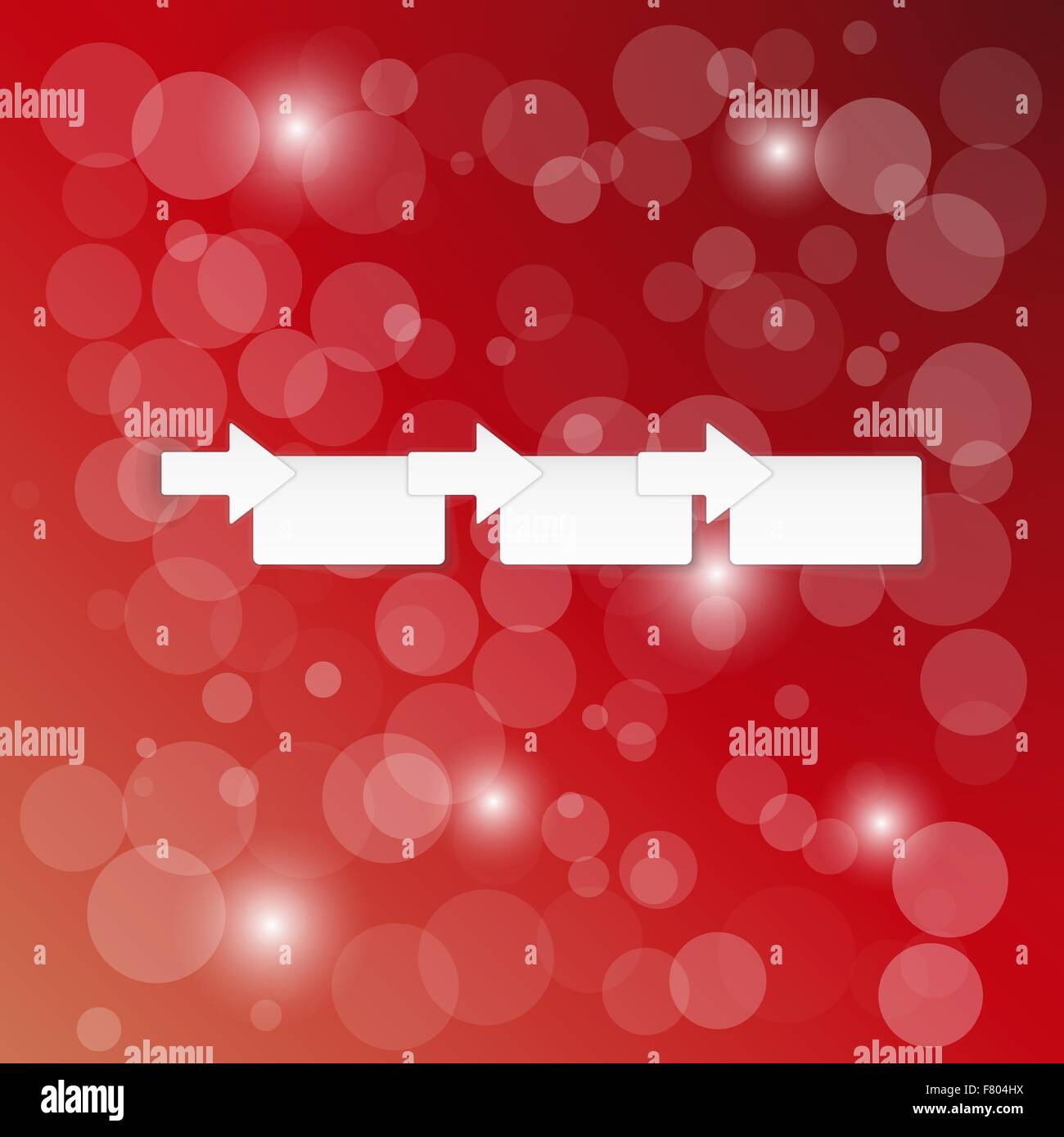 background with blank paper blocks and arrows Stock Vector Image & Art ...