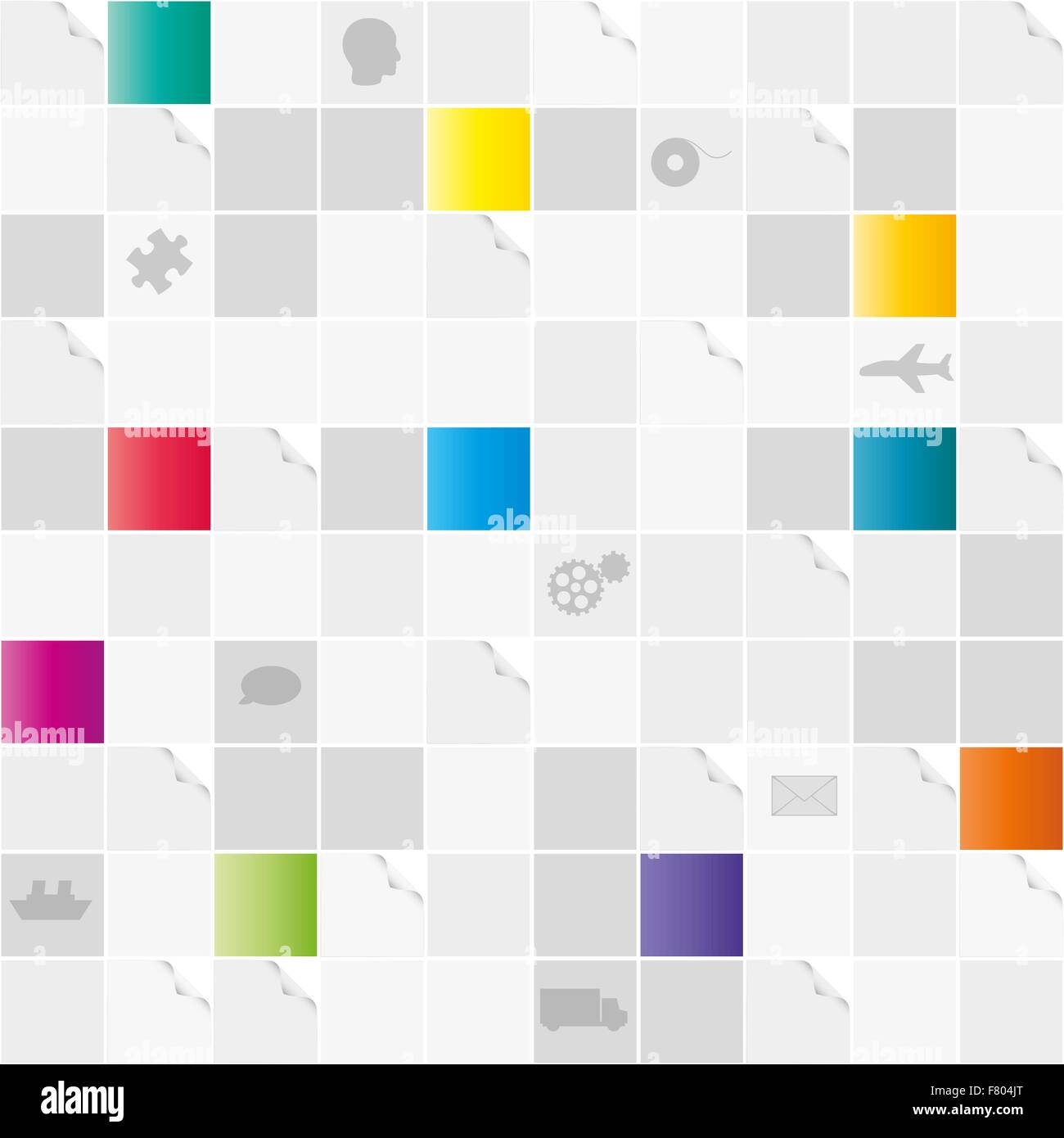 field of gray and color squares Stock Vector Image & Art - Alamy