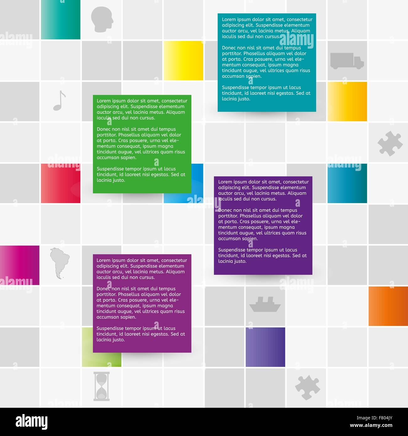 field of gray and color squares Stock Vector Image & Art - Alamy