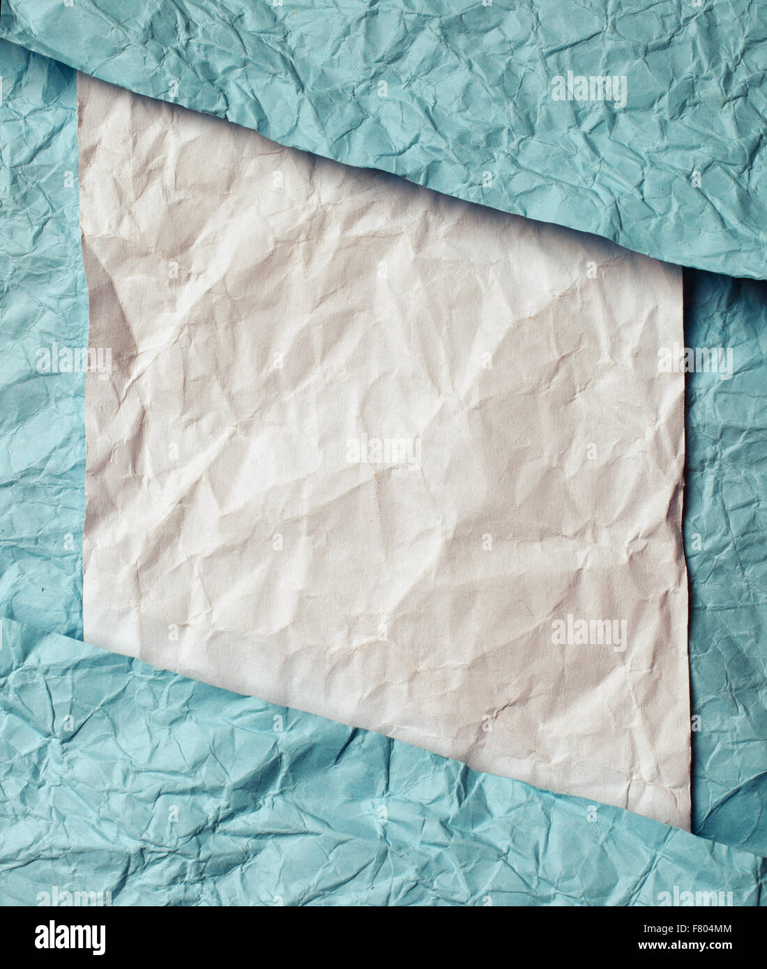 paper card on beige background Stock Photo - Alamy