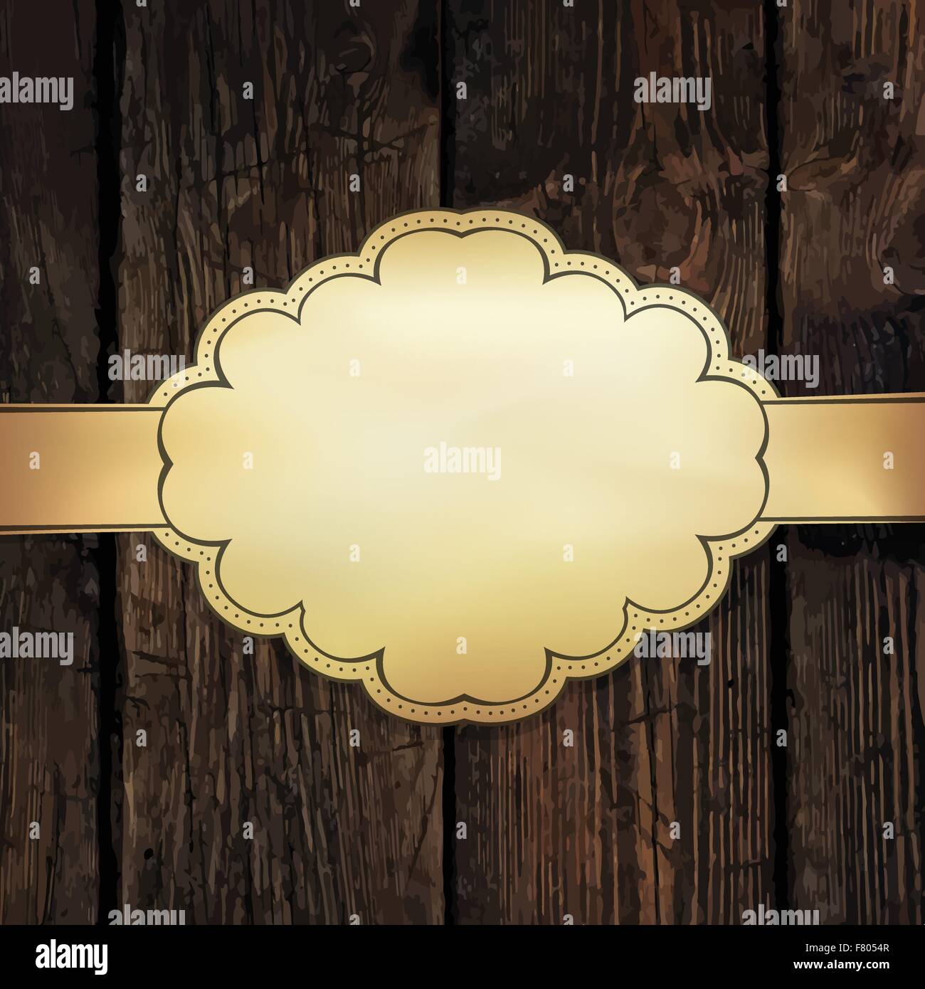 Golden card design template Stock Vector Image & Art - Alamy