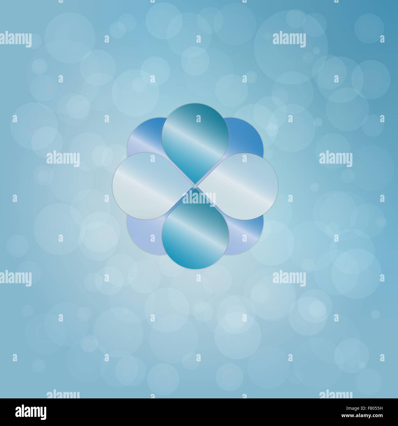 background with blue elements Stock Vector Image & Art - Alamy