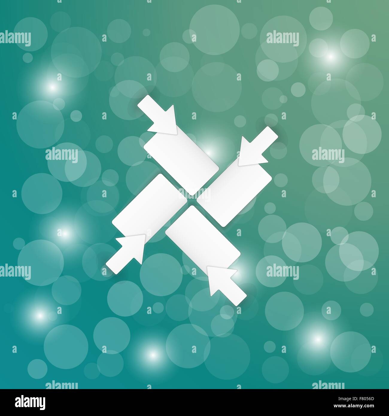 background with blank paper blocks and arrows Stock Vector Image & Art ...