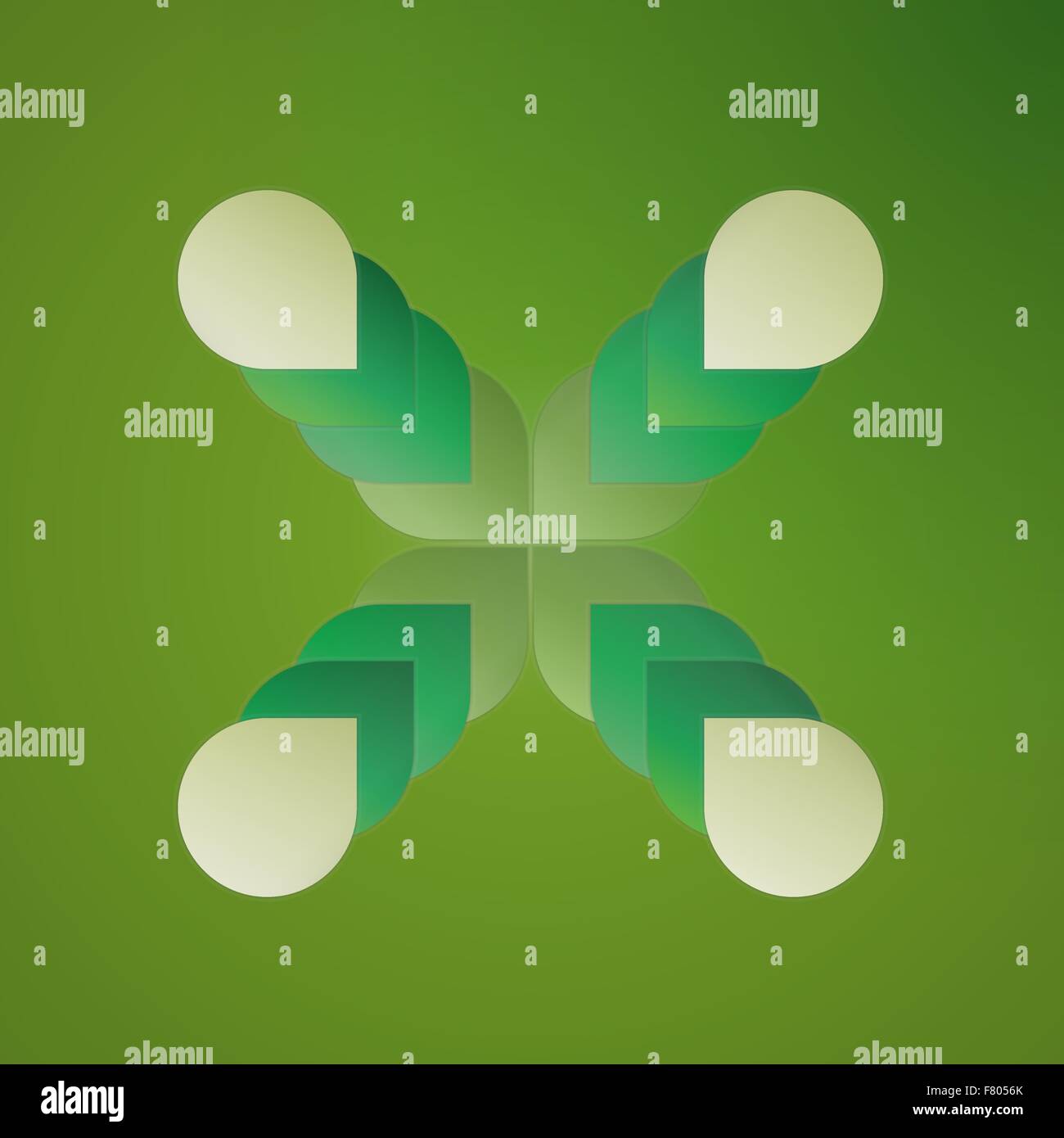 background with green elements Stock Vector Image & Art - Alamy