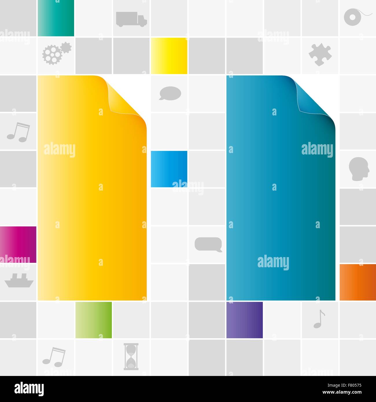 field of gray and color squares Stock Vector Image & Art - Alamy