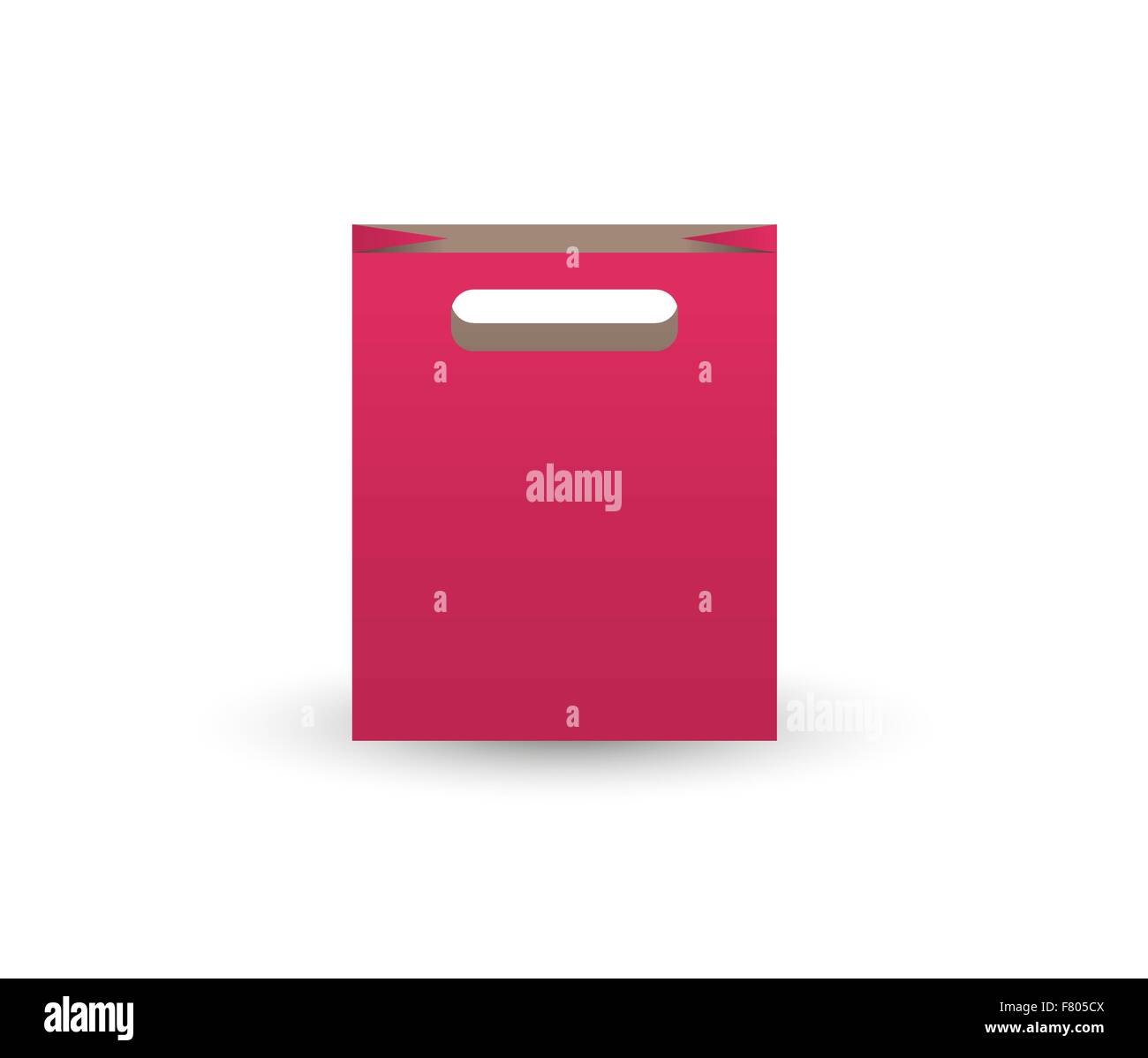 red paper bag Stock Vector Image & Art - Alamy